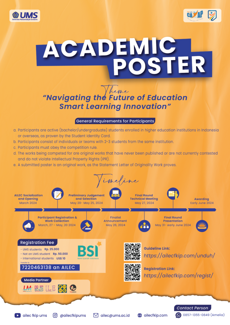 Academic Poster - AILEC FKIP UMS
